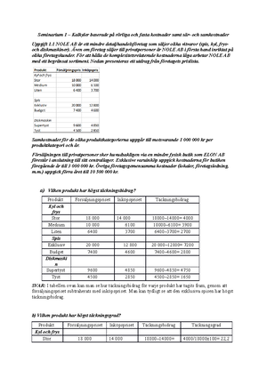 Formelblad ES - Nuvärdekvot: Nuvärde /Grund inv Annuitet: Nuvärdet x ...
