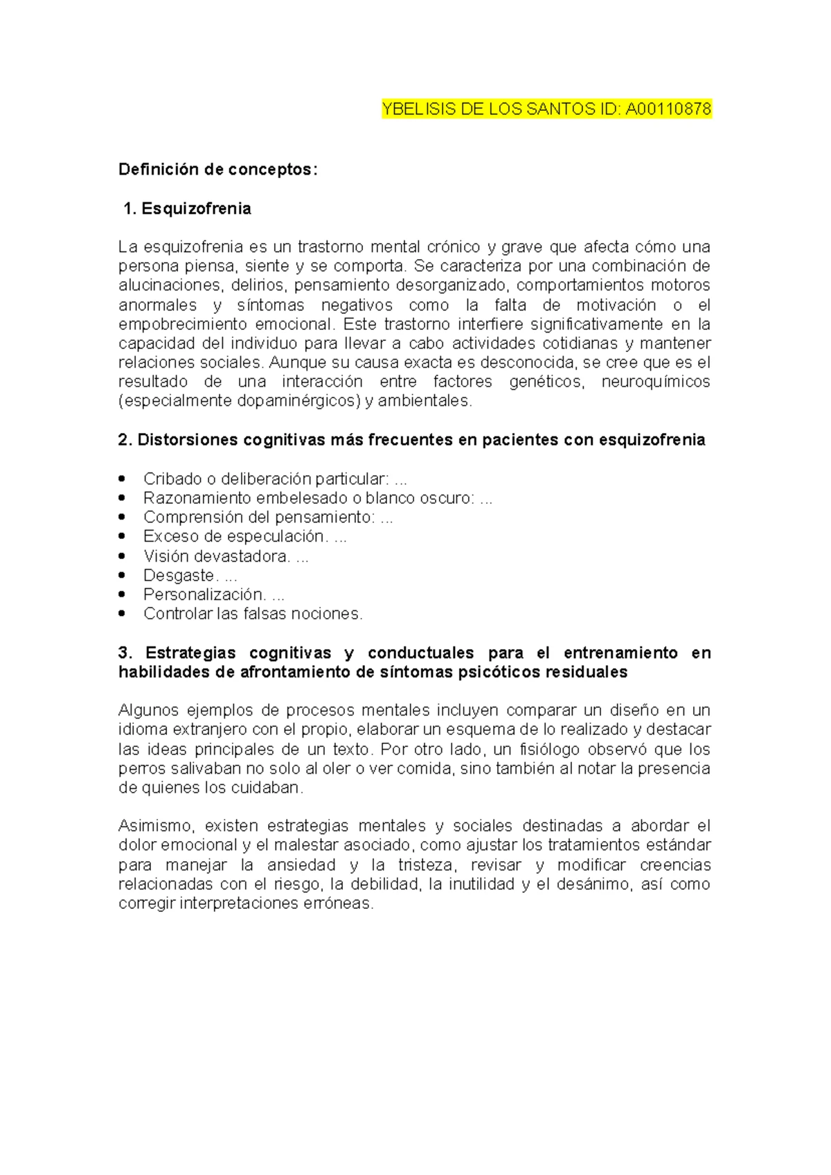 Unidad 5. Actividad 2. Entregable - YBELISIS DE LOS SANTOS ID: A Según él, recurso 2: ¿Se puede ...