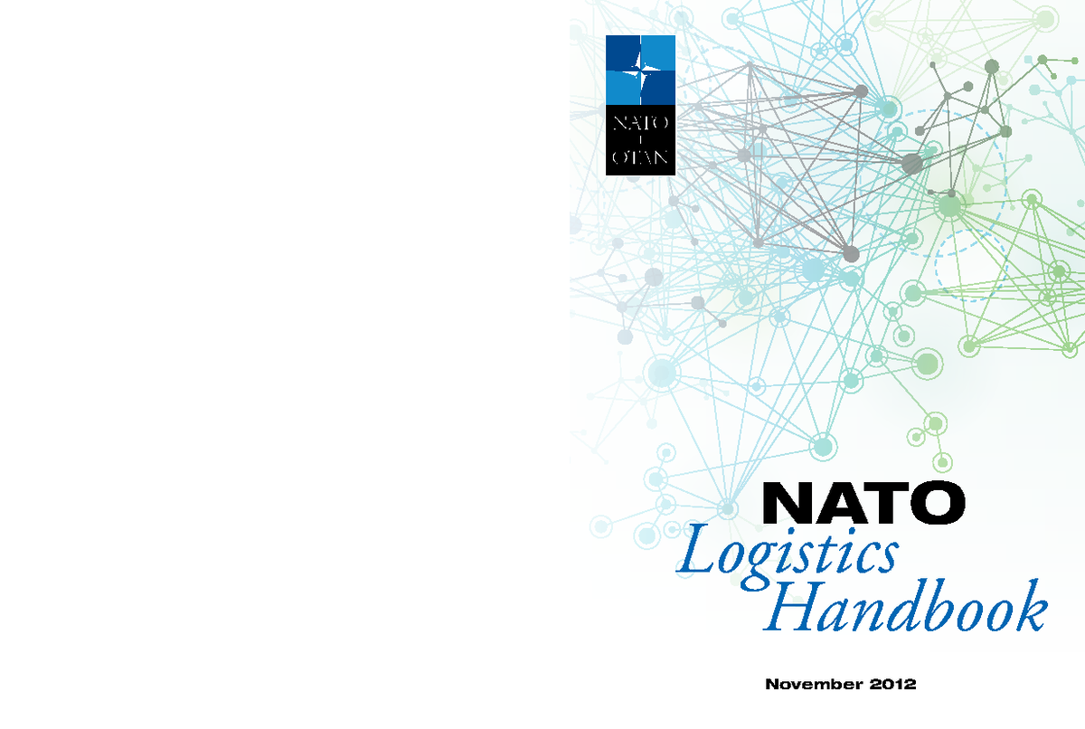 01. Logistics Handbook author NATO North Atlantic Treaty Organization ...