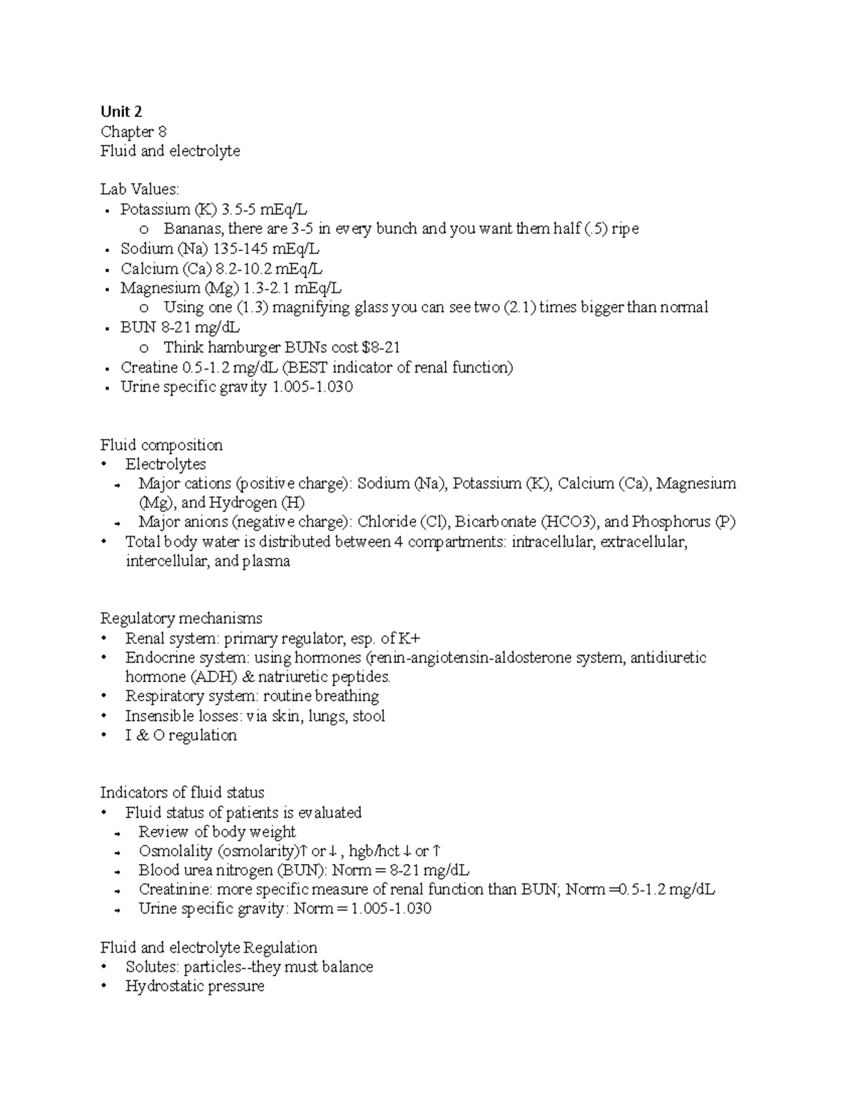 Fluid Volume Excess vs. Fluid Volume Deficit Table - FVE FVD Weight ...