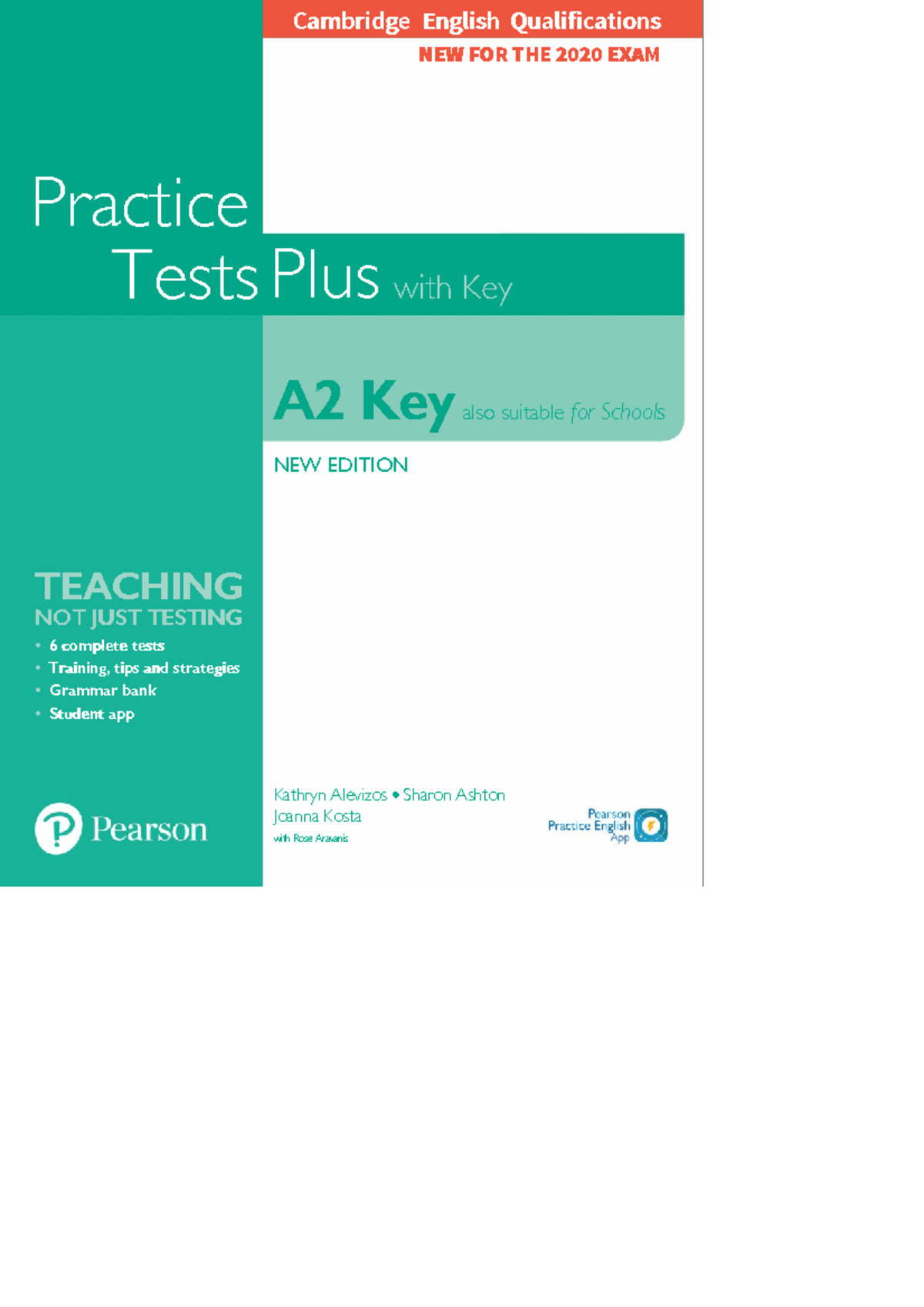 Sample Practice Tests Plus A2 Key: Complete Practice Tests & Strategies ...