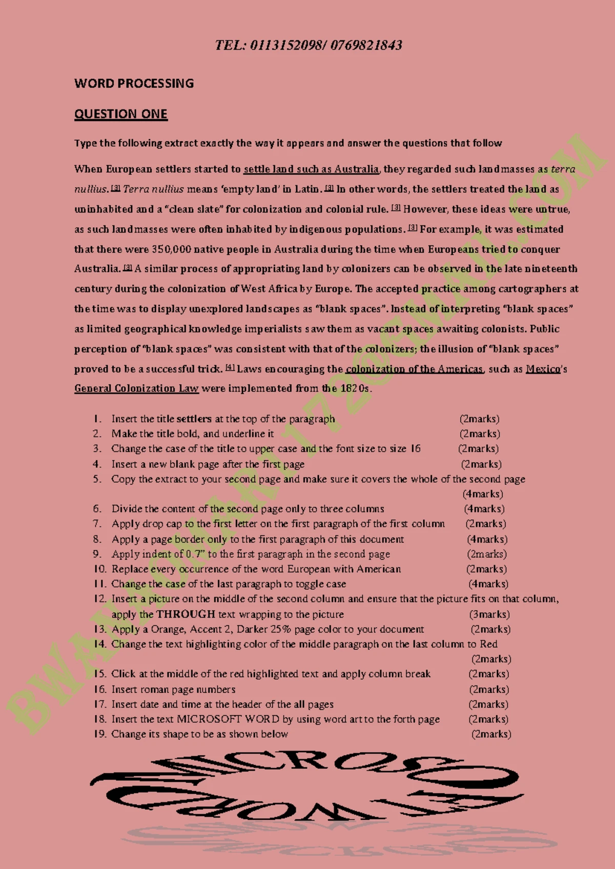 Chemistry Practical Guide for Form 3 & 4 Students (KCSE) - Studocu