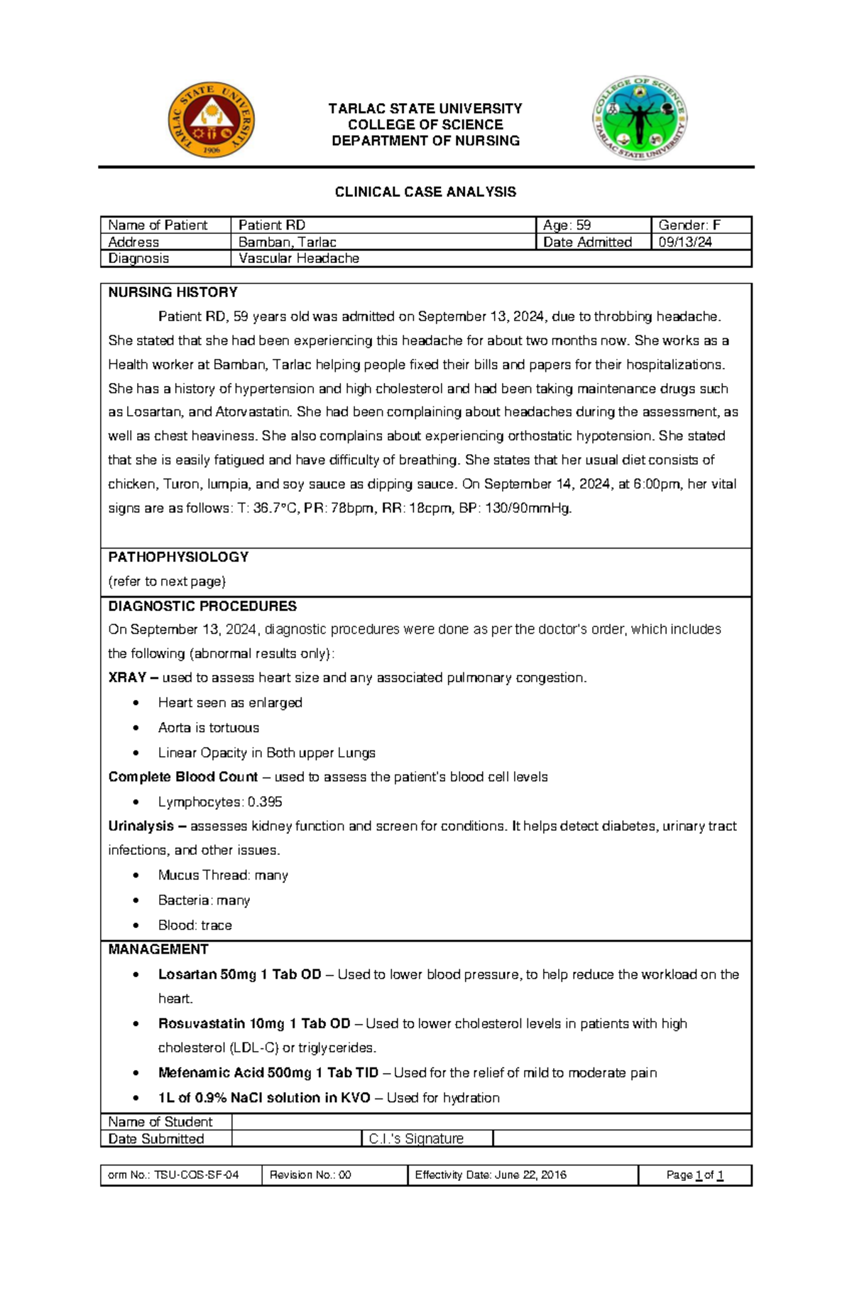 CASE Analysis FORM - uploaded for downloading file purposes - TARLAC ...