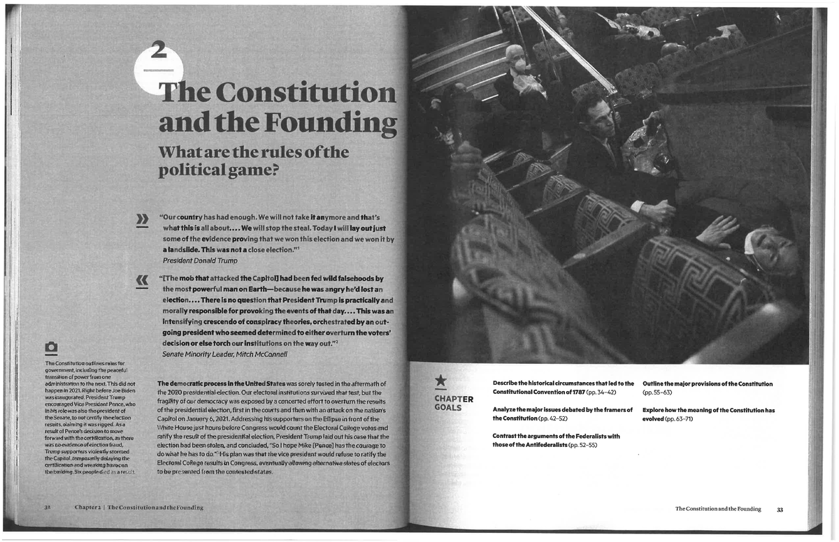 The Constitution and the Founding: Analyzing the Political Game Rules ...