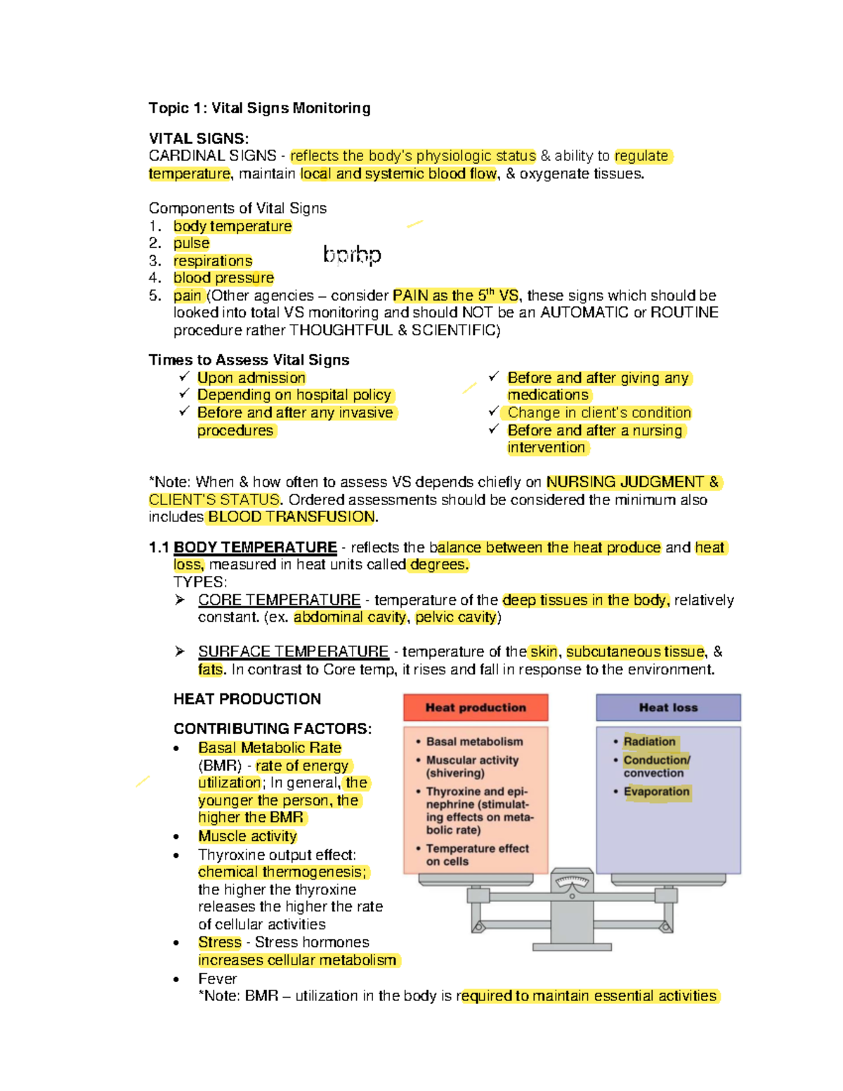 Vital Signs Monitoring: Understanding Key Components and Assessment ...