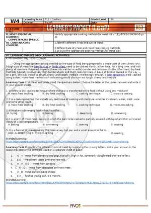 PT G8 Mapeh S - Daily LEsson logs - STA. ELENA INTEGRATED SCHOOL 501923 ...