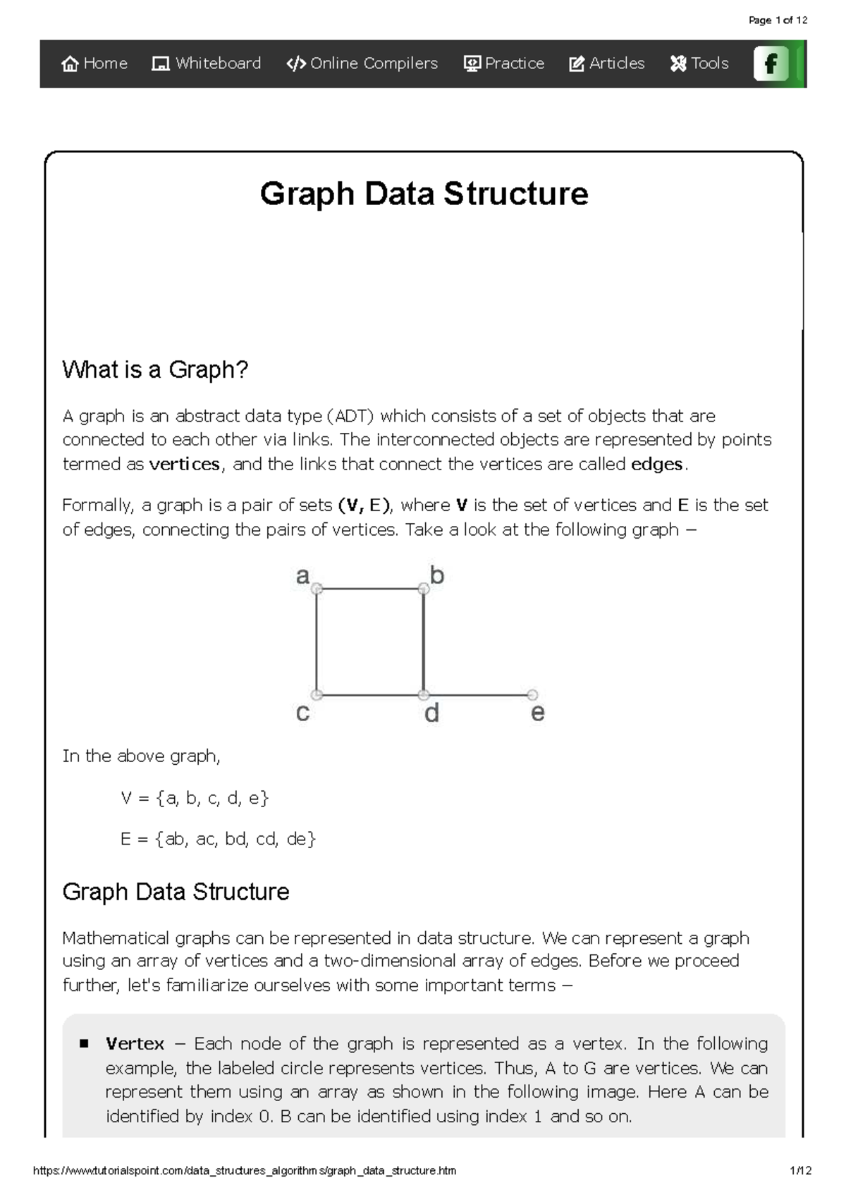 Data Structures: Graphs and Sorting Techniques (Unit 4) - Studocu