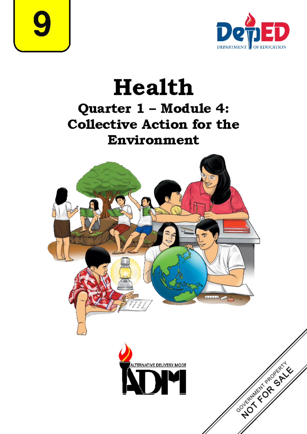 Q1 MAPEH 9 Module 4: Collective Action for the Environment - Studocu
