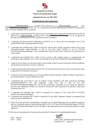 Brief CV for BA-BBA LL.B (Hons) - SYMBIOSIS LAW SCHOOL, Pune/NOIDA ...