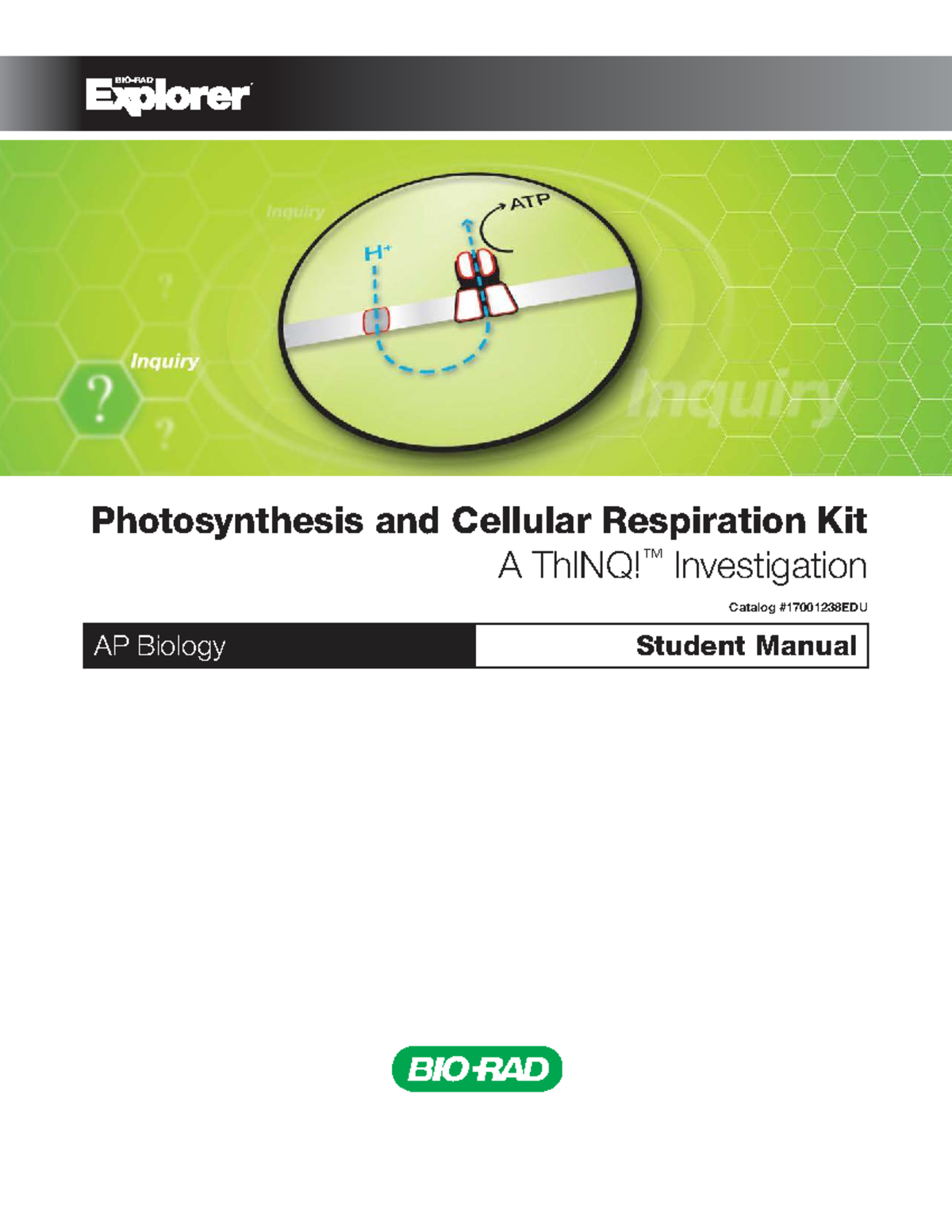 Photosynthesis and Cellular Respiration Lab Manual AP Biology - Studocu