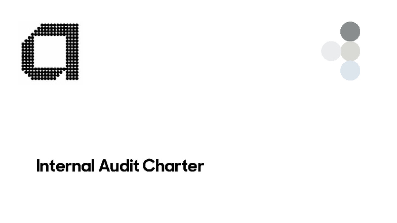 Internal Audit Charter 2024 - abrdn plc Overview and Guidelines - Studocu