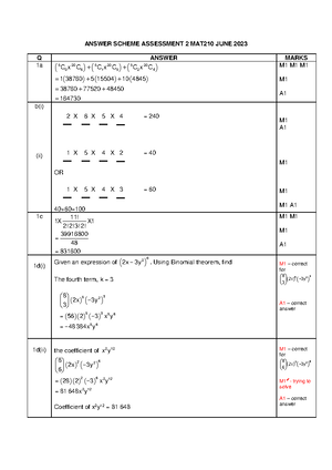 MAT210 Final Report - FACULTY OF COMPUTER SCIENCE AND MATHEMATIC ...