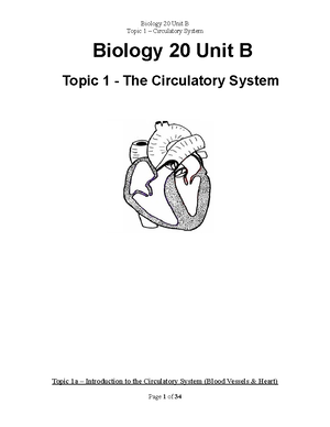 Biology Grade 11 - Unit 4 - Chapter 4 Notes - Studocu