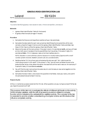 Identifying+Minerals+Lab - Name Date Identifying Minerals Lab Objective: To identify different ...