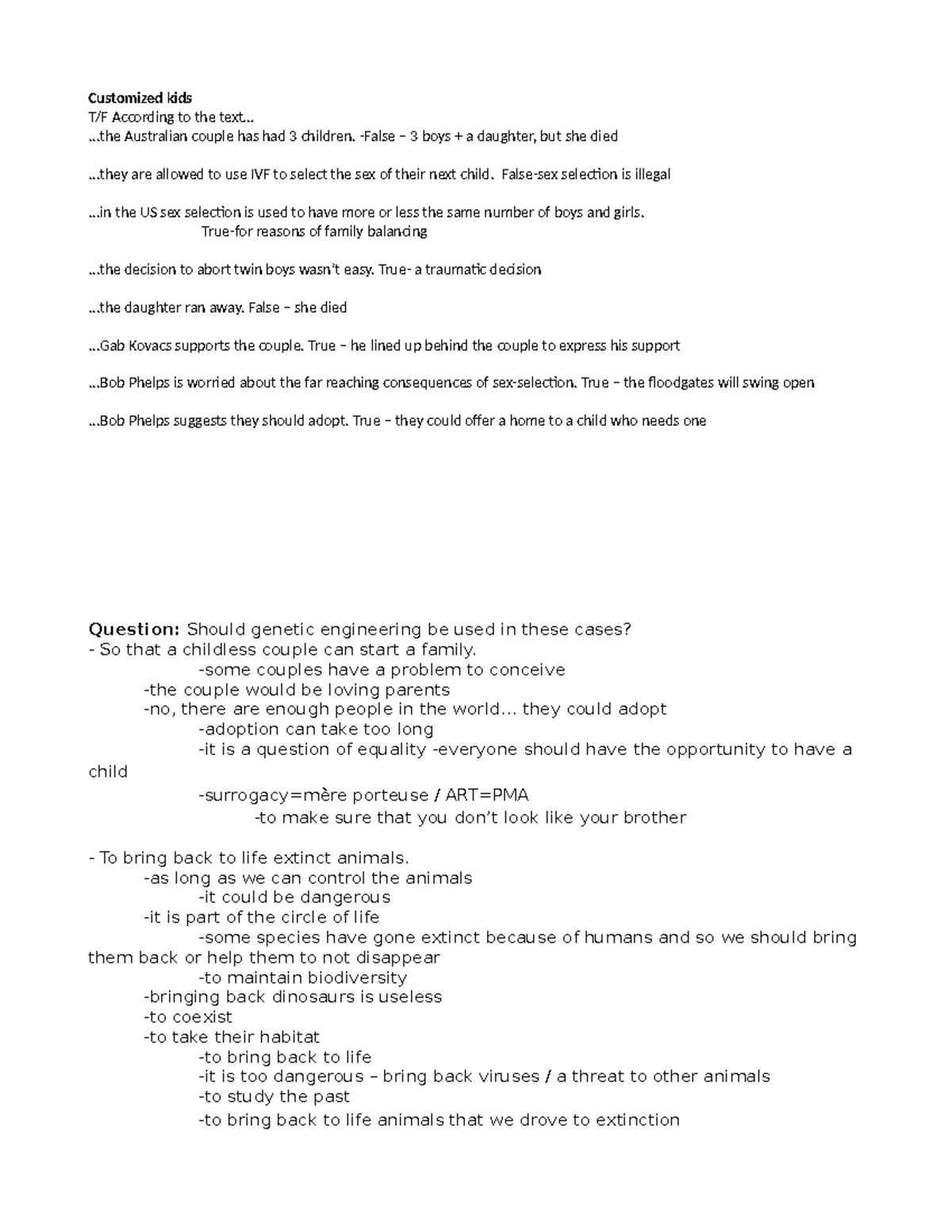 2023-Customized Kids-TF: Ethical Implications of Genetic Engineering ...