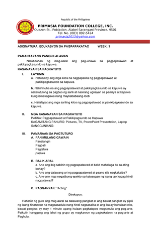 10 Research Topics Proposal Sample - PAGBASA AT PAGSUSURI NG IBA'T ...