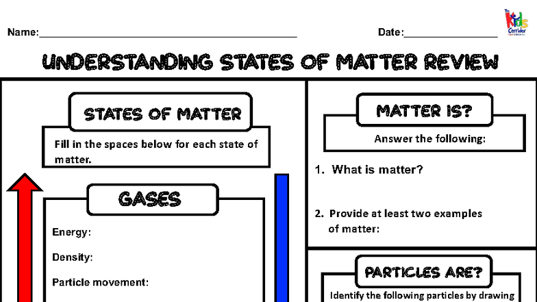 Understanding States of Matter Review - 1 - Studocu