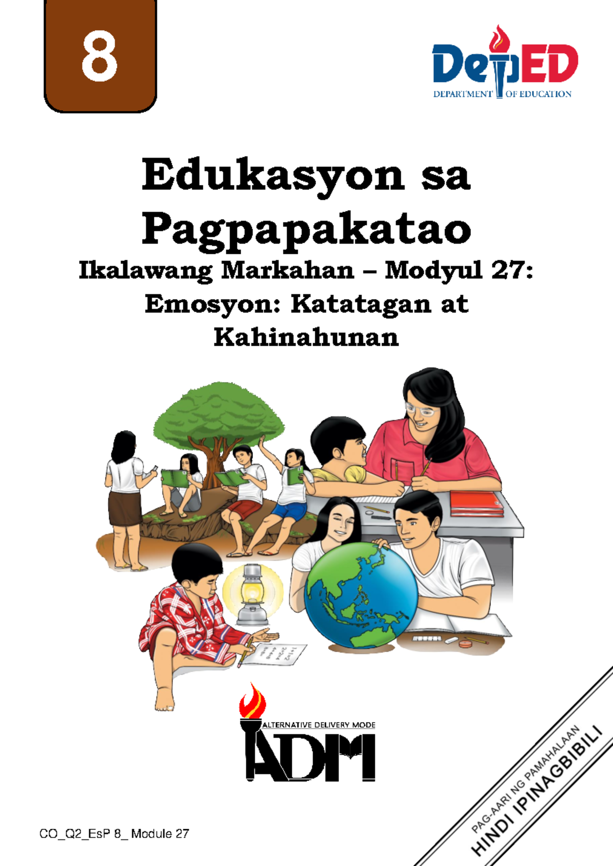 Esp8 q2 mod27 Emosyon Katatagan at Kahinahunan v2 - Edukasyon sa ...