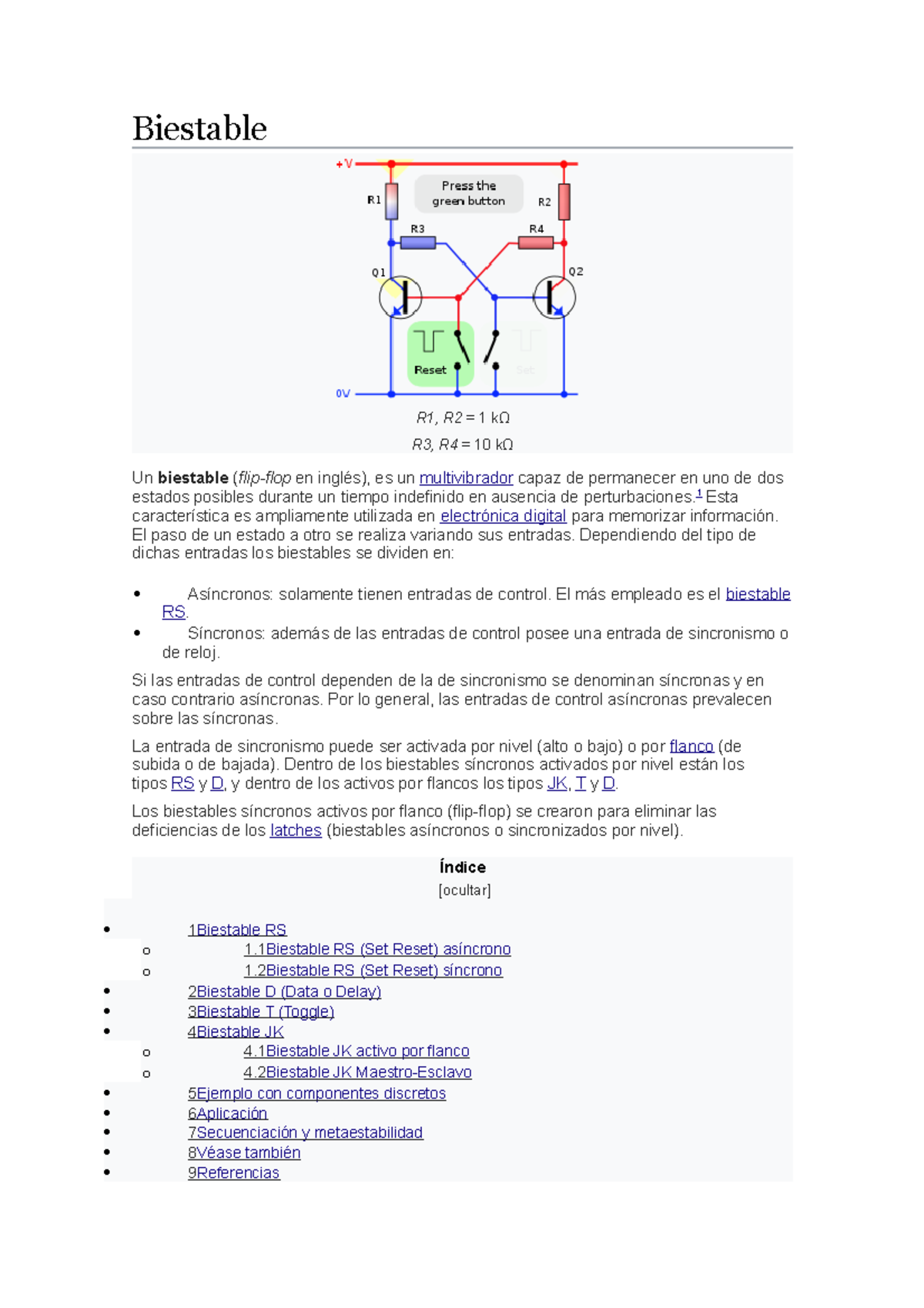 Biestable-flip-flops: Tipos, Funciones y Aplicaciones en Electrónica ...