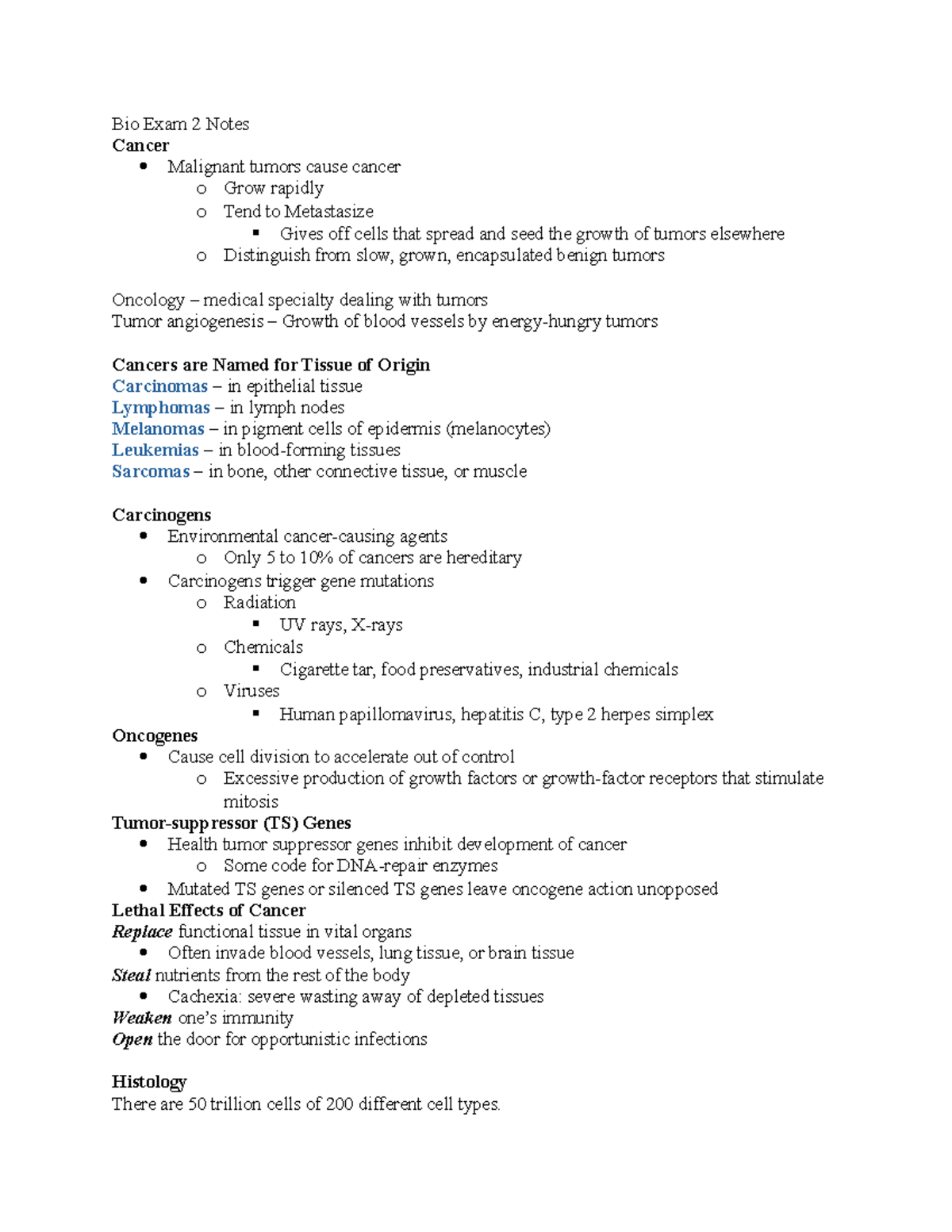 Histology and Anatomy of Epithelial, Connective, Muscle, and Nervous ...