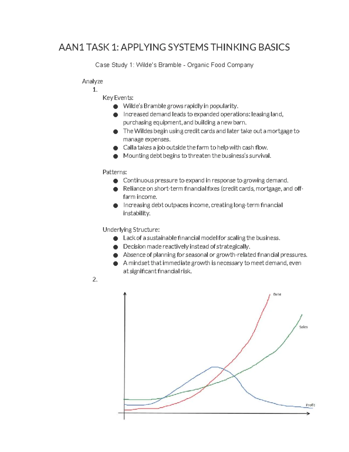 D459 VLN1 Task 1: Systems Thinking Analysis of Bramble Case Study - Studocu