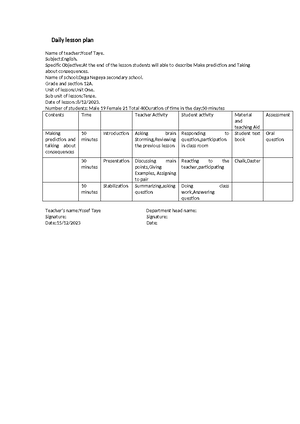 Teacher's Guide Communicative English I - Teacher’s Guide Unit 1: Study ...
