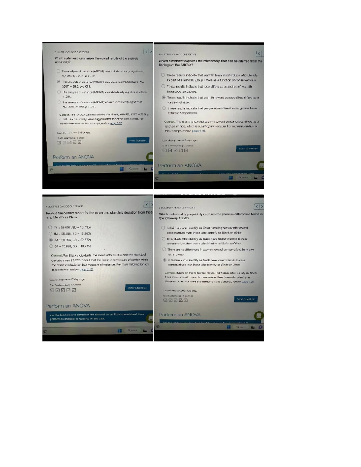 PSY 260 Module Six Soomo Webtext Answers and Chi-Square Quiz - PSY 260 Southern New Hampshire ...