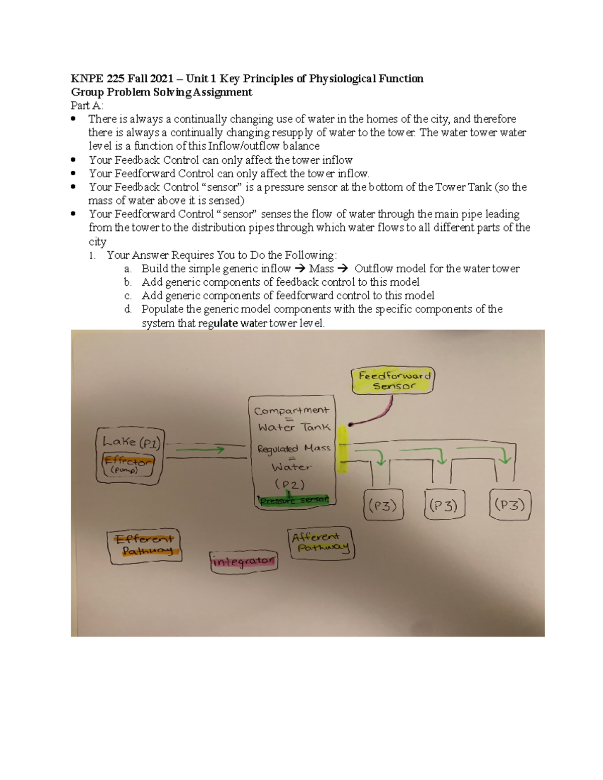 KNPE 225 Unit 1 Assign - KNPE 225 Fall 2021 – Unit 1 Key Principles of ...