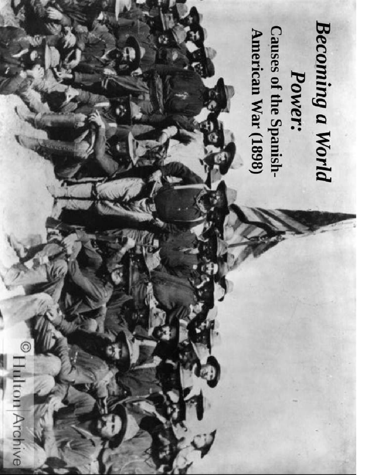 HIST 2025 Lecture Notes: Causes of the Spanish-American War (1898 ...