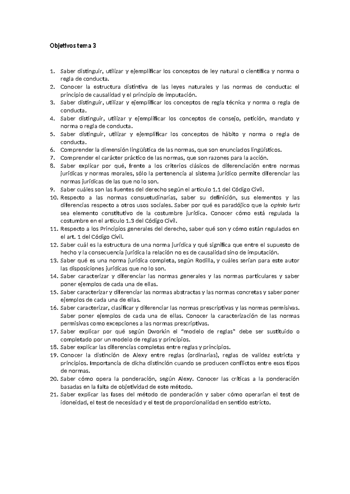 Objetivos tema 3 - hojp - Objetivos tema 3 Saber distinguir, utilizar y ...