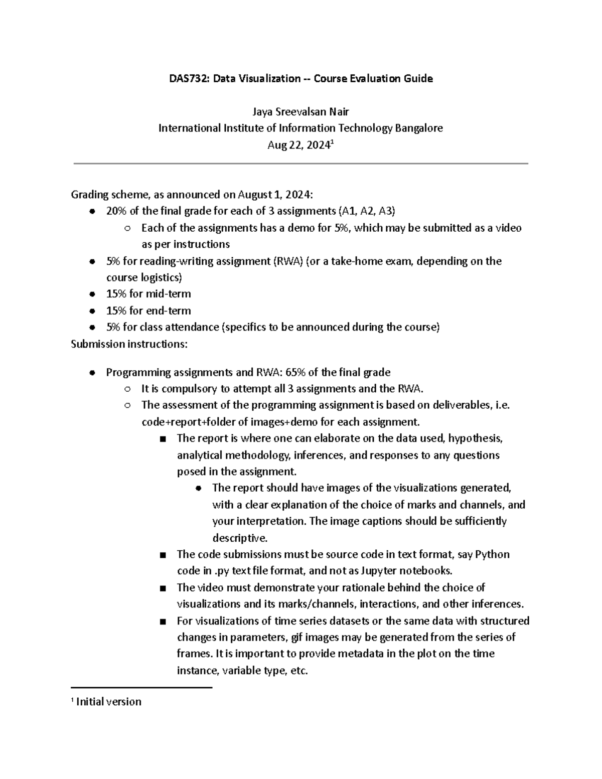 DAS732: A1 - Data Visualization Assignment Evaluation Guide - Studocu