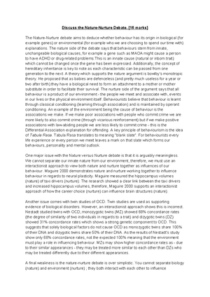 9699 AICE Sociology Paper 1 specimen answers - Version 1 Paper 1 ...