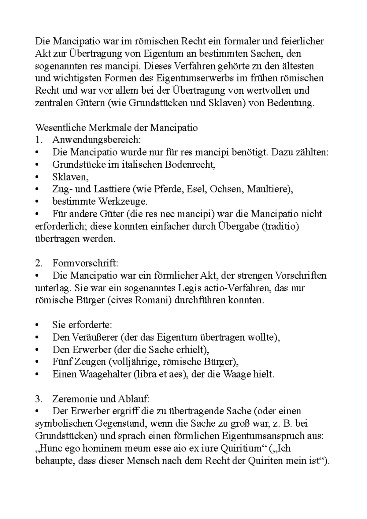 Skript Römisches Recht - Skript: Römisches Recht (JKU Linz) Einführung ...