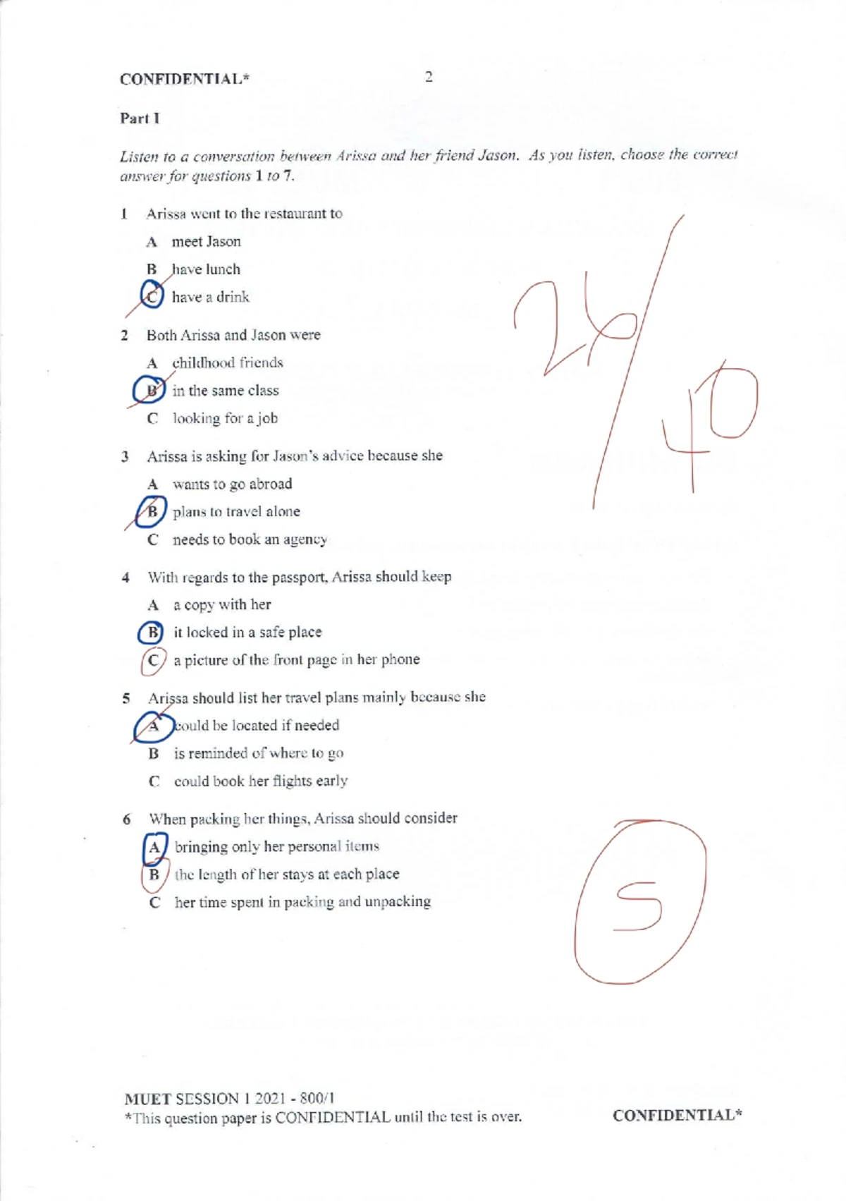 MUET 2023 Writing Paper 4 - Session 1 Instructions & Tasks - Studocu