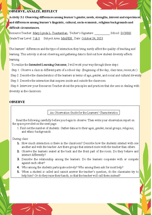 FS1- Lorimar-PDF - This is the complete episode of Field Study 1 - This ...