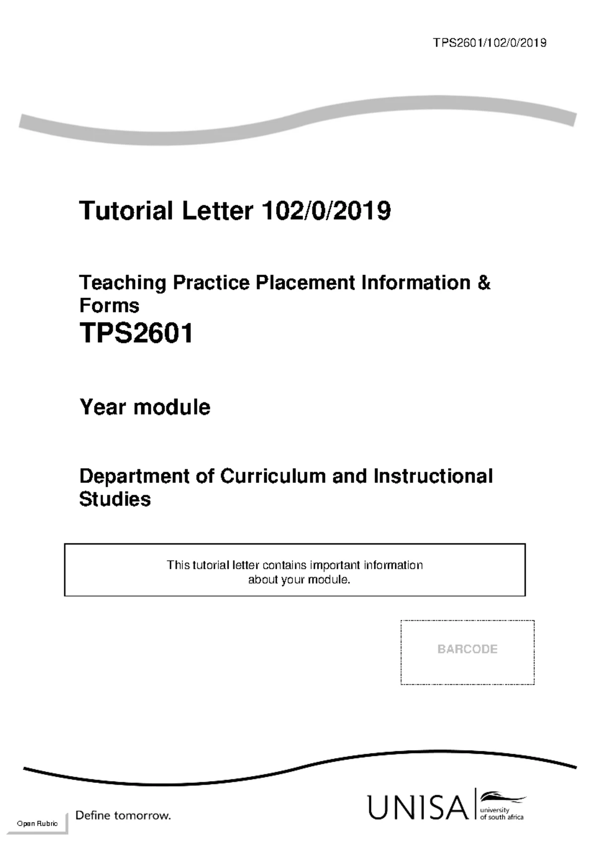 ATP 2023 - 2024 Gr 4 - 6 Creative ARTS Multigrade - MULTI-GRADE ...