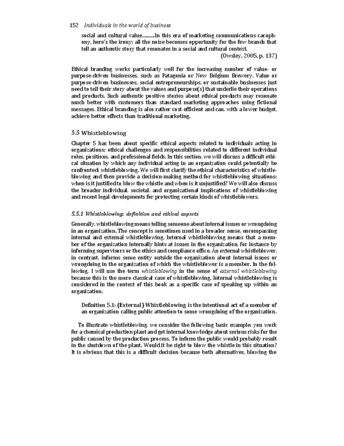 Whistleblowing - Ethics examines the rational justification for our ...