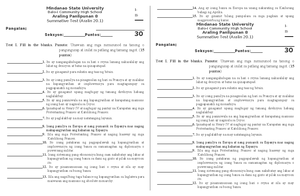AP8- Third Quarter- Module- Rennaisance - Araling Panlipunan 8 Ikatlong ...