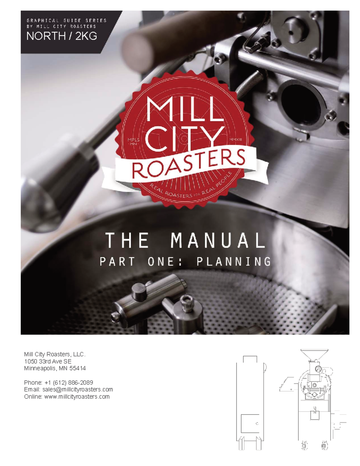 North 2KG Coffee Roaster Planning Guide - Specifications & Venting ...