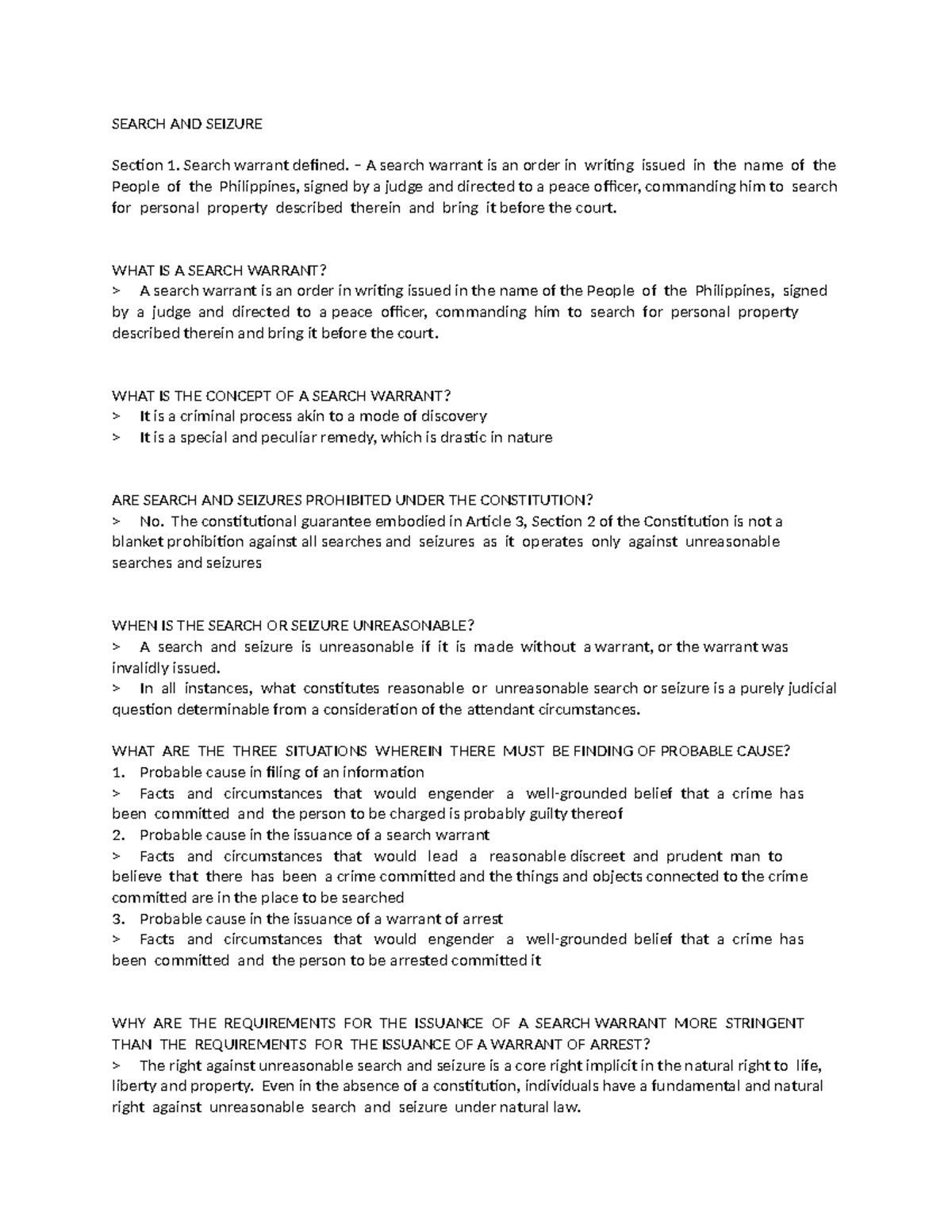 Republic Act No. 7438: Rights of Arrested Persons & Officer Duties ...