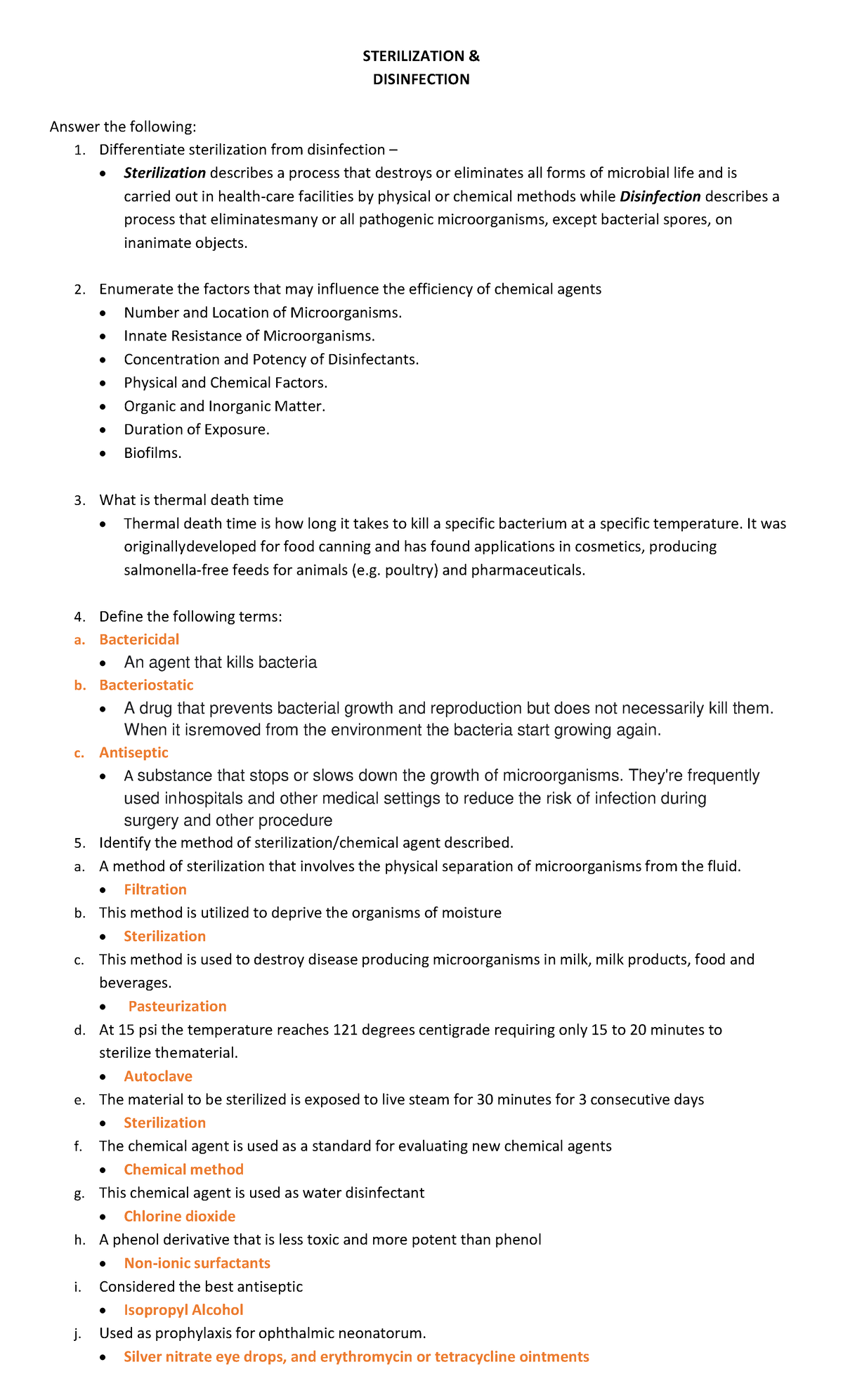 Sterilization vs. Disinfection: Key Concepts and Methods Explained ...