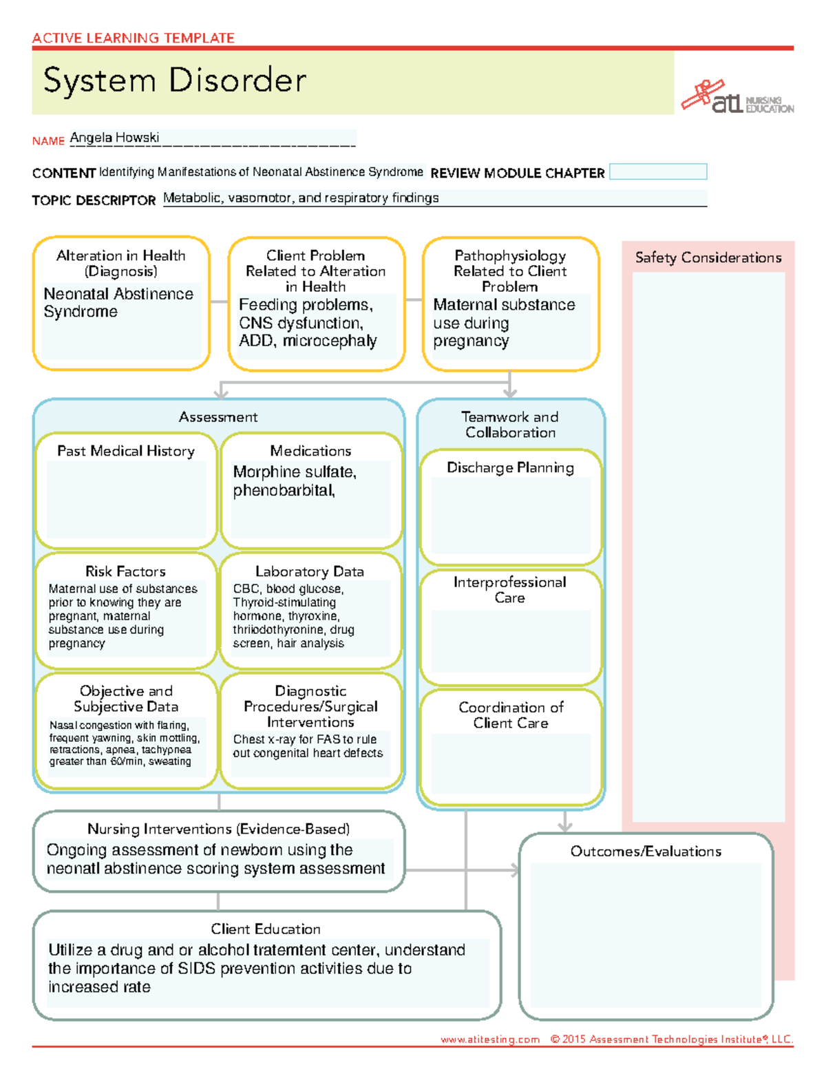 Identifying Manifestations of Neonatal Abstinence Syndrome: Key Aspects ...