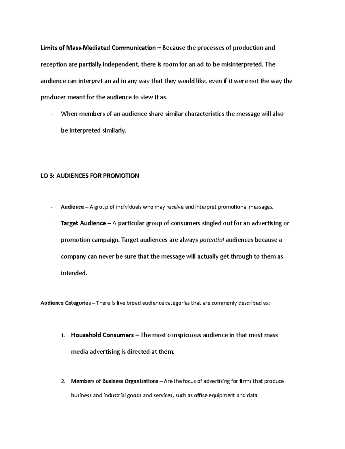 Limits of Mass Communication - Limits of Mass-Mediated Communication ...