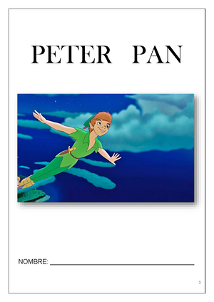 Peter pan - Para ser utilizado para niños de 4to grado - SECUENCIA ...