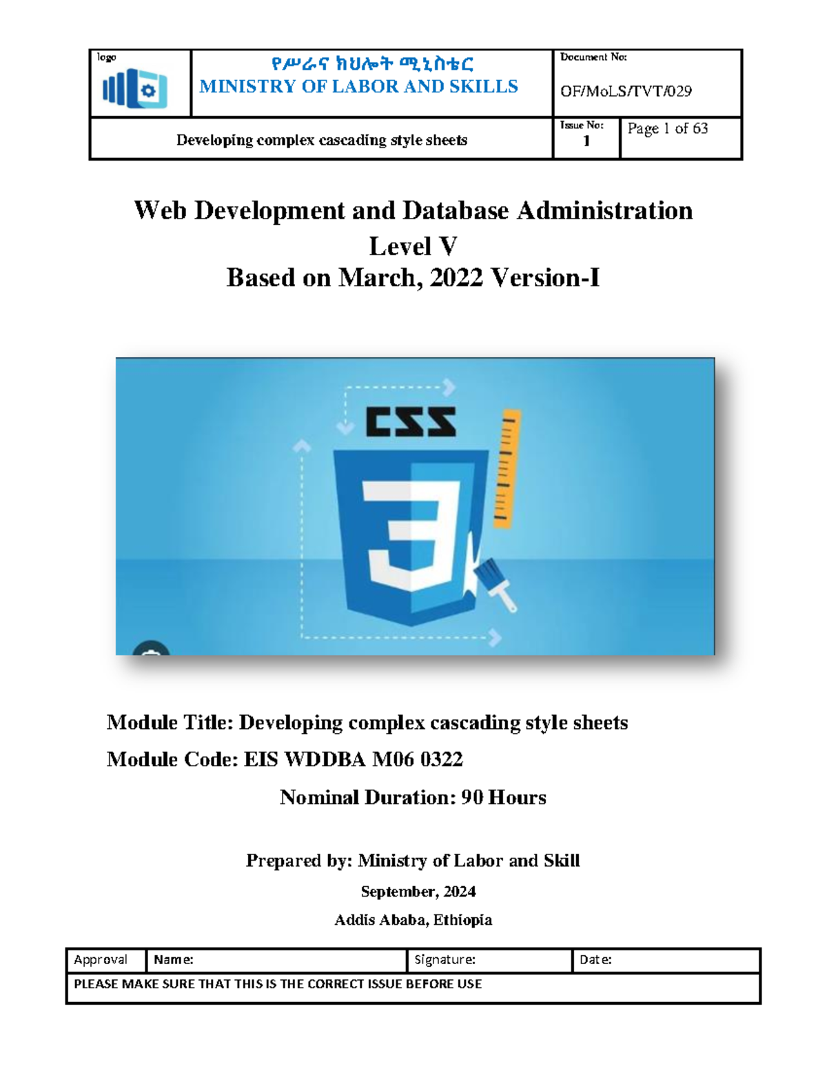Developing Complex CSS: EIS WDDBA M06 0322 Training Module - Studocu