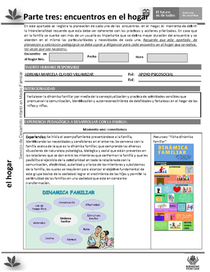 Planeacion Semana 1 Pacto Convivencia - 1 Parte tres: encuentros ...