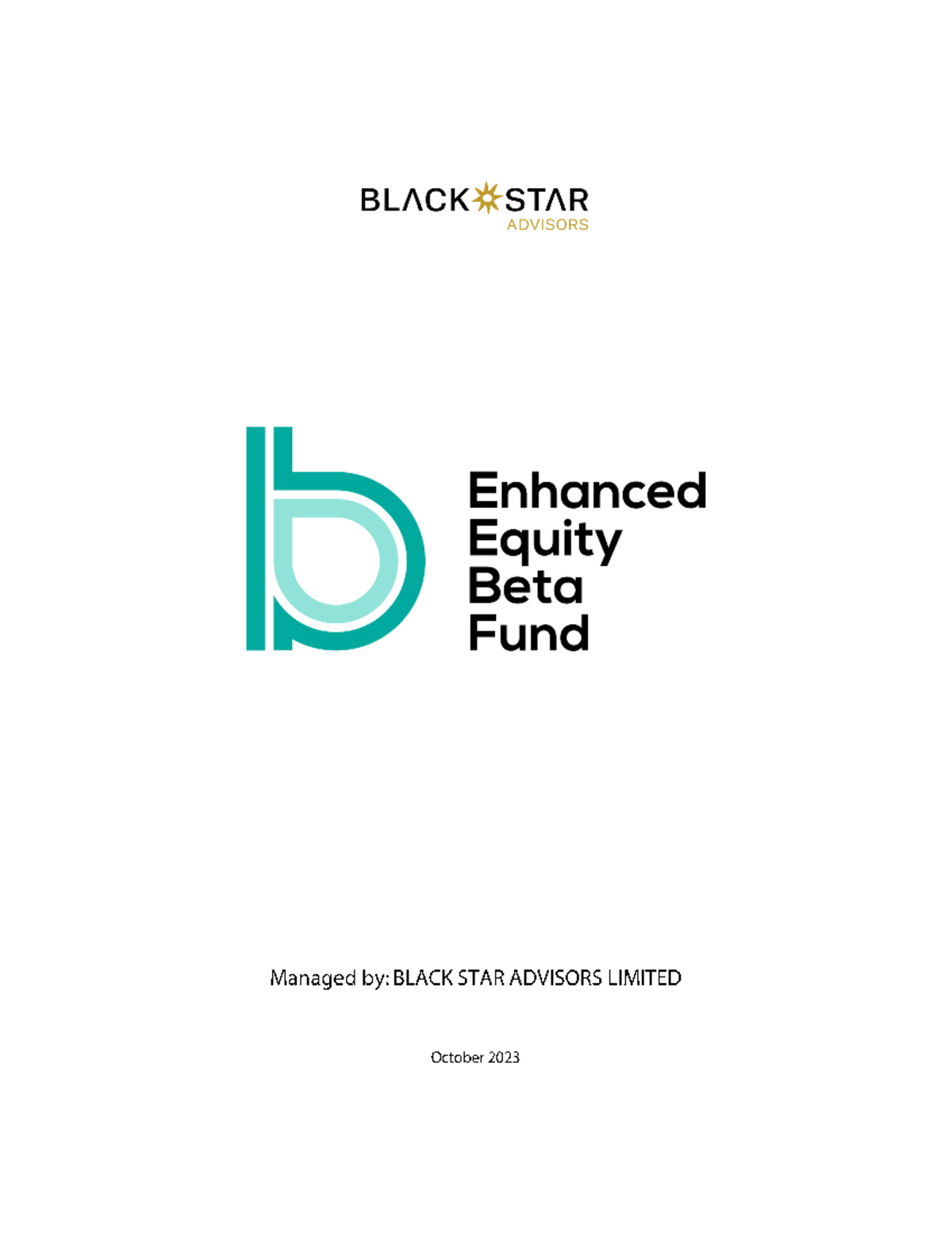 Enhanced Equity Beta Fund (EEBF) Scheme Particulars Overview - Studocu