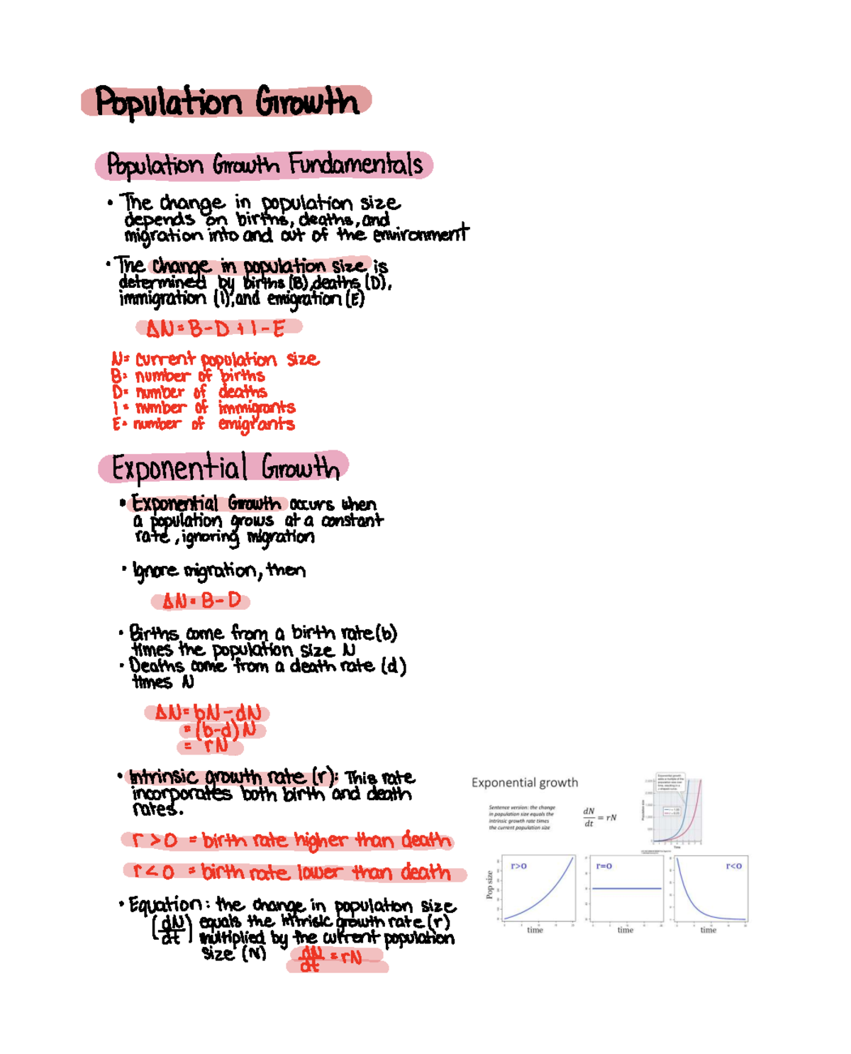 Population Growth Dynamics: Exponential & Logistic Models (BIO101 ...