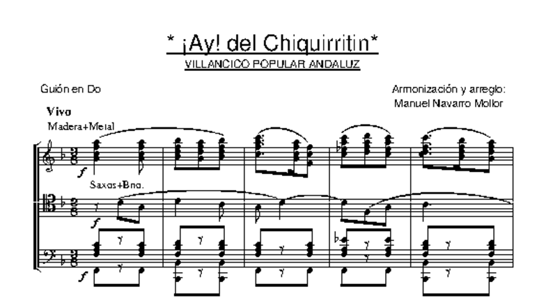 Ay del Chiquirritin - practica navidad - “ “ “ “ “ “ “ ¬ L ...