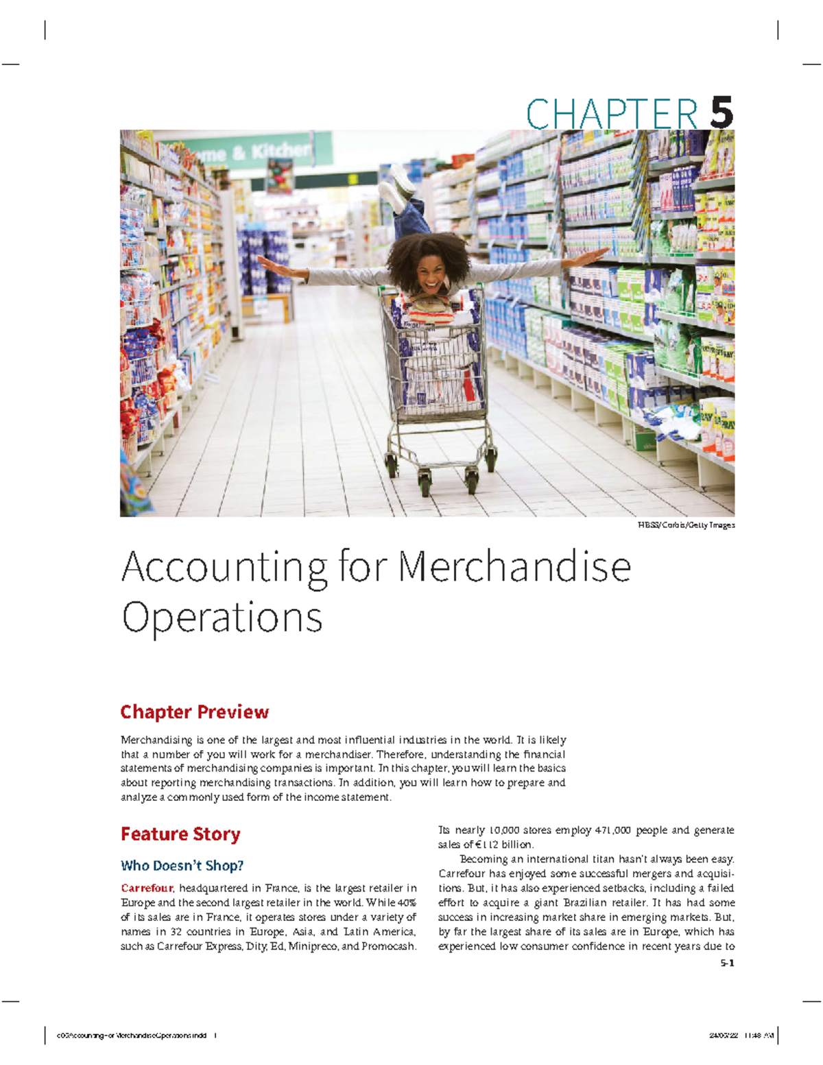 CHAPTER 5: Accounting for Merchandise Operations - Key Concepts and ...